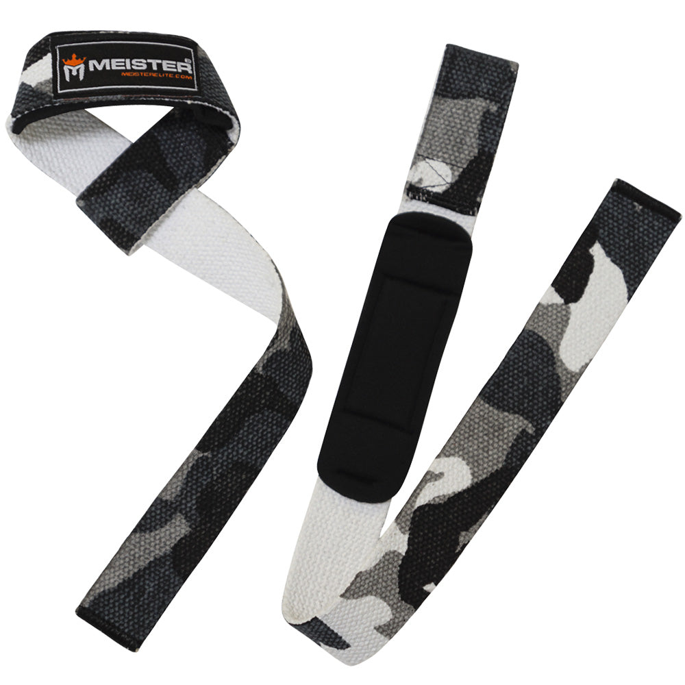 Neoprene-Padded Lifting Straps (Pair) - Urban Camo [1026UC] - $5.99 ...